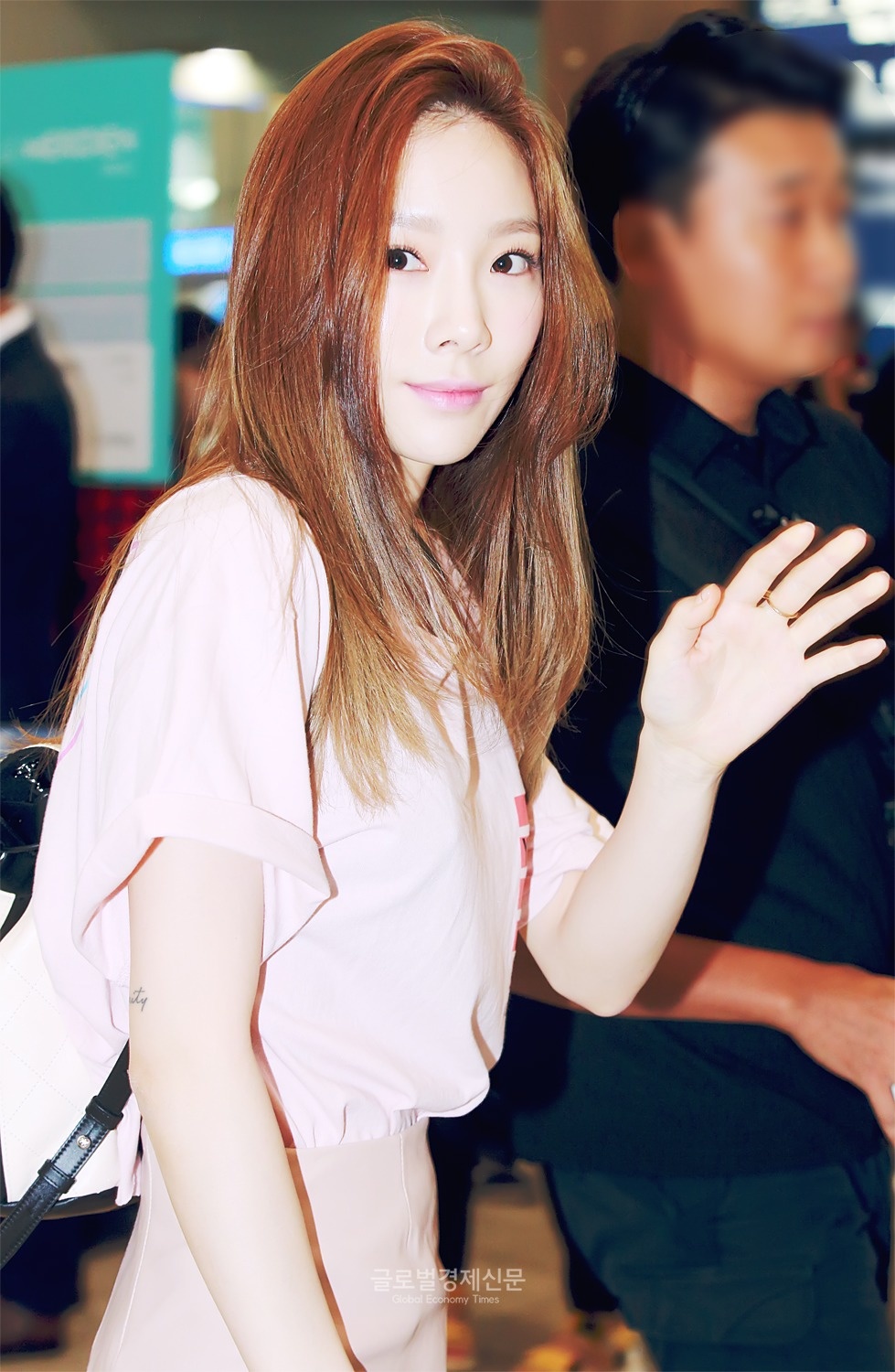 [GET포토] 소녀시대(Girls' Generation) 태연, '청순함 가득한 탱구의 미모'