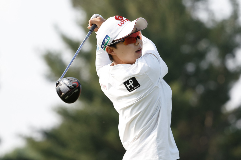 김효주, AIG오픈 3R 공동 3위…선두그룹과 1타 차