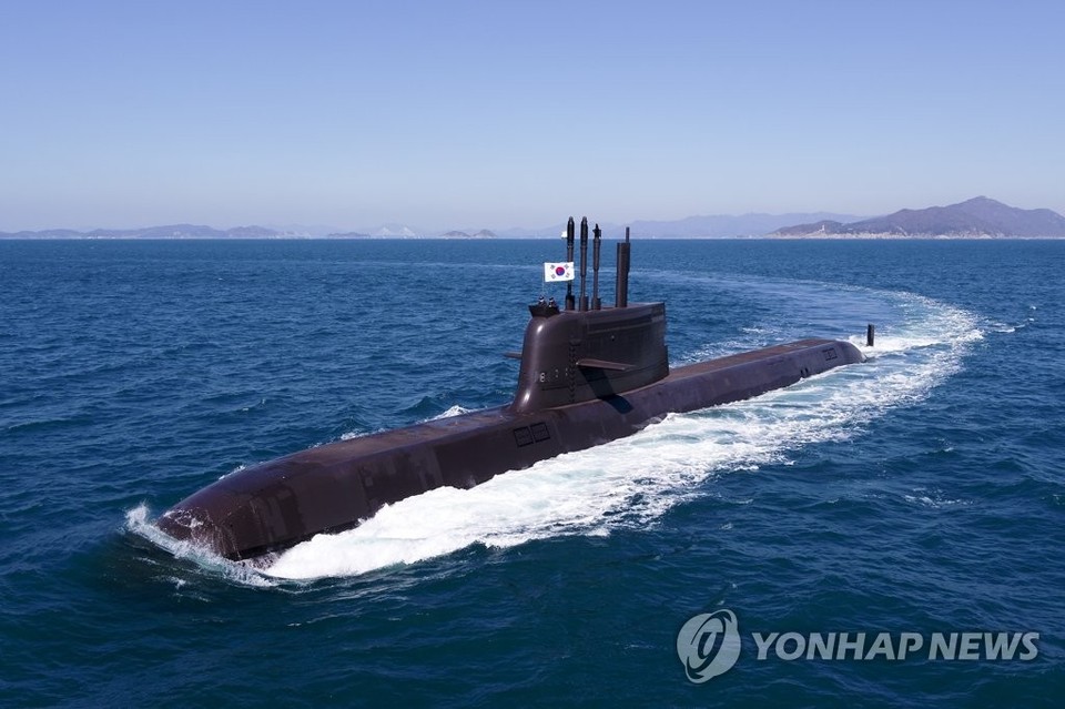 韓, 3600t급 장보고-Ⅲ 배치-Ⅱ 3번함 건조 착수