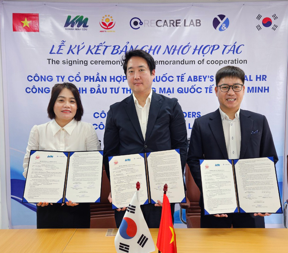 리케어랩, 베트남 ABEY’S 직업학교 등과 韓 맞춤형 간병인 양성 및 파견사업 양해각서 체결