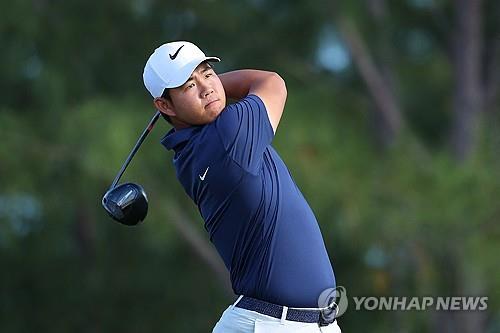 김주형, 2m 퍼트 놓치고 와르르…PGA 소니오픈 3R 4오버파 부진