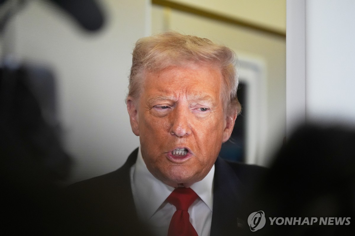 트럼프 "中, 펜타닐 단속 강화시 관세 10%P 추가 인하"